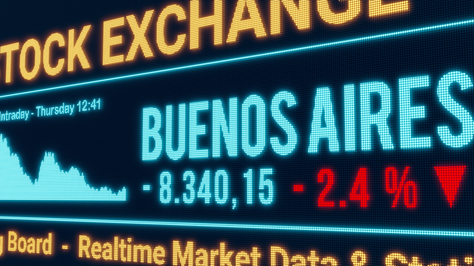 Argentina's dollar bonds plummet, country risk rises due to war in ...