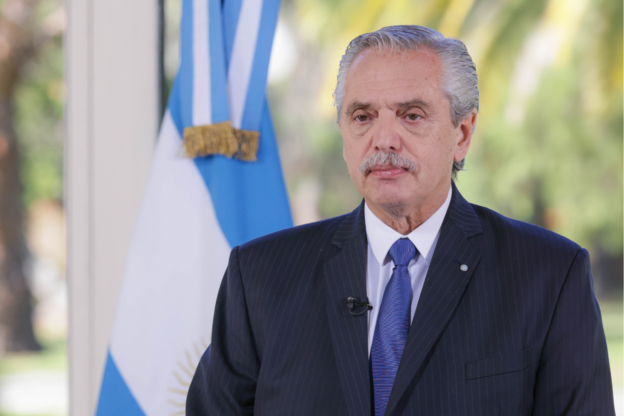 Argentina’s ex-President Alberto Fernández reported for domestic ...